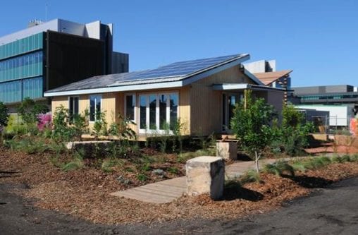 Uni Wollongong's prize-winning zero energy fibro house | RenewEconomy