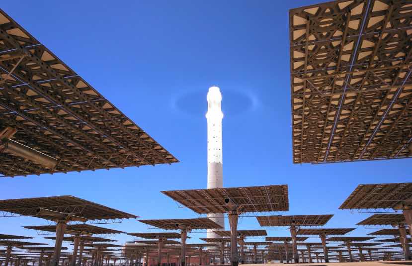 World's biggest solar tower with storage starts commissioning ...