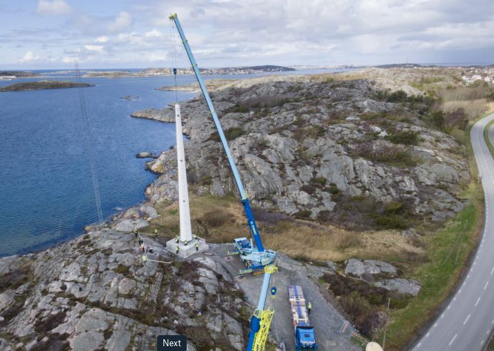 Modvion erects first wooden wind power tower in Sweden | RenewEconomy Modvion erects first wooden wind power tower in Sweden | RenewEconomy