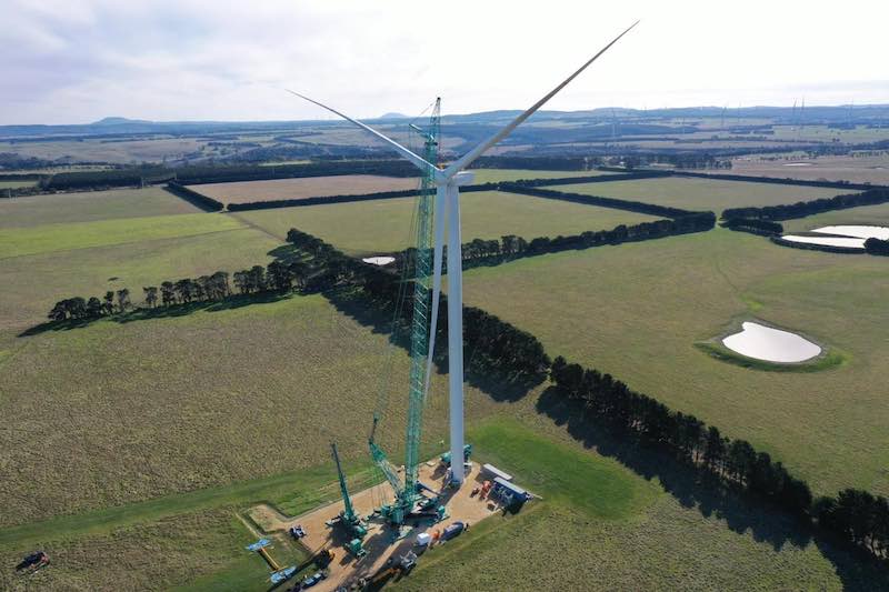 Massive Moorabool wind farm connected to the Victorian grid | RenewEconomy