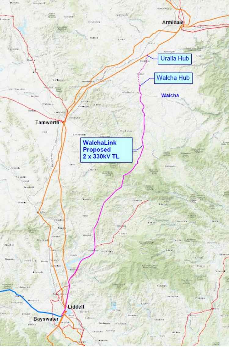 Walcha Energy proposes to "go it alone" on major NSW transmission link ...