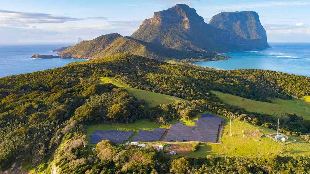 Lord Howe enjoys five days and nights with solar and Tesla battery only ...