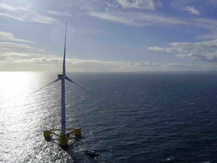 World’s largest floating wind farm begins supplying power to Scotland ...