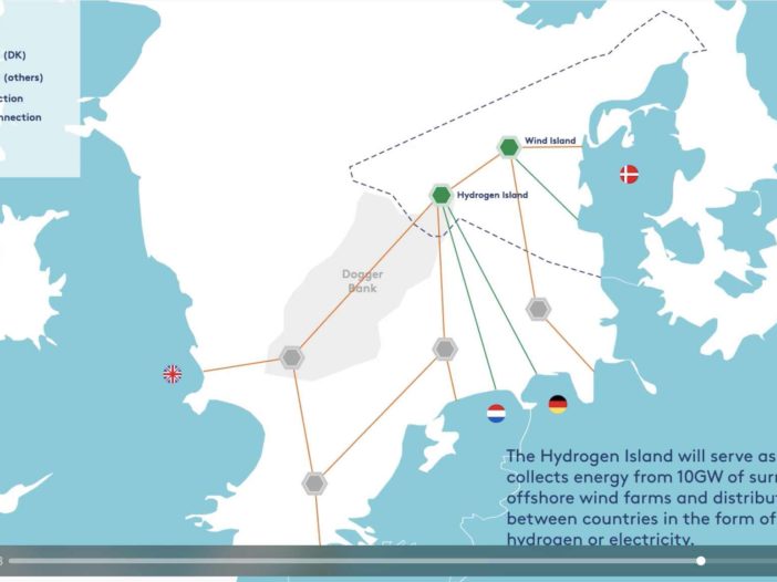 Huge artificial “green hydrogen island” proposed for North Sea ...