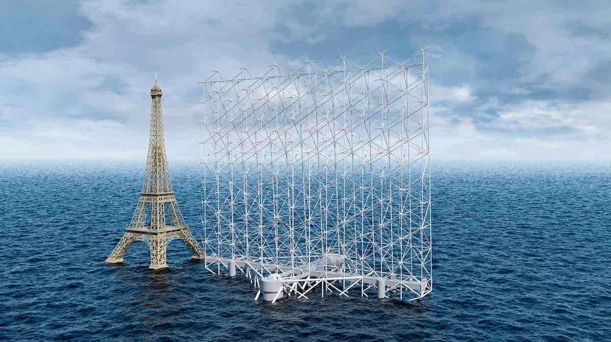 US auto giant backs niche floating wall of wind turbines technology ...