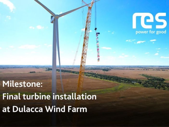 Last massive turbine goes up at Queensland wind farm – Australia's ...