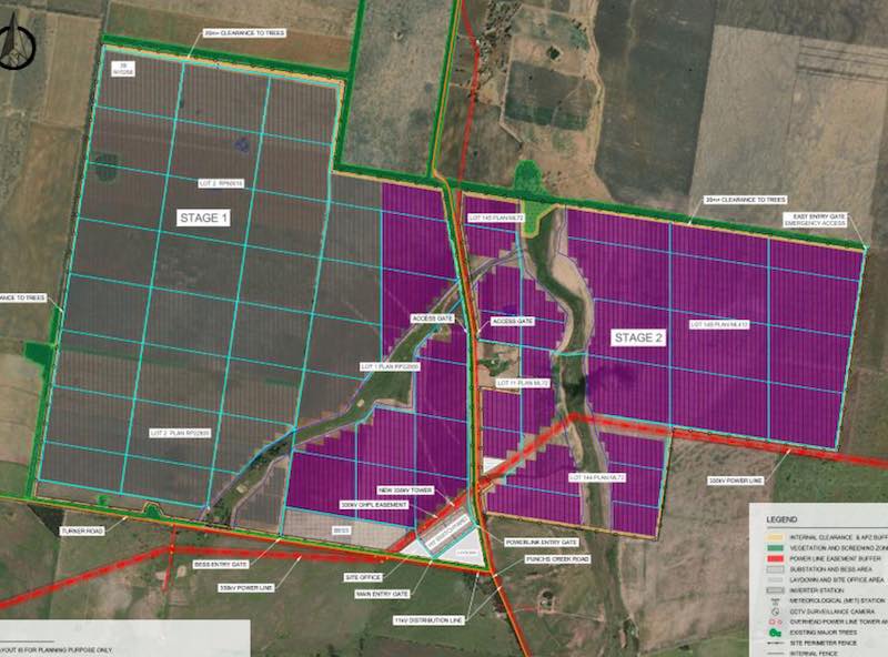 Huge gigawatt scale solar and big battery project seeks approval in gas ...