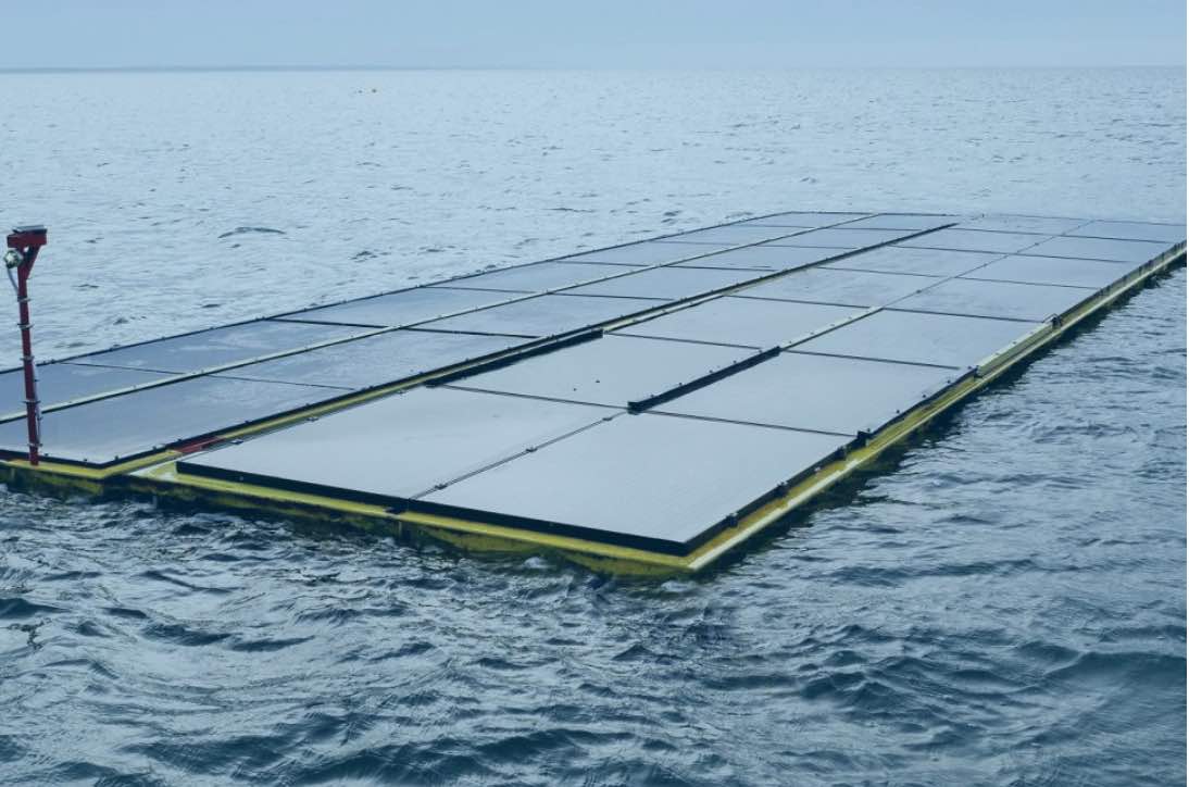 "Limitless" energy: How offshore floating solar could power population ...