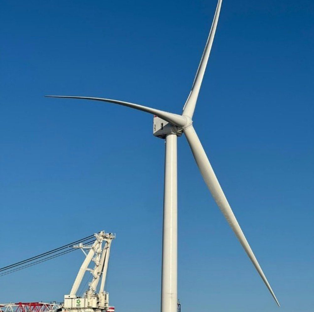 First massive Haliade X turbine installed at first US offshore wind ...